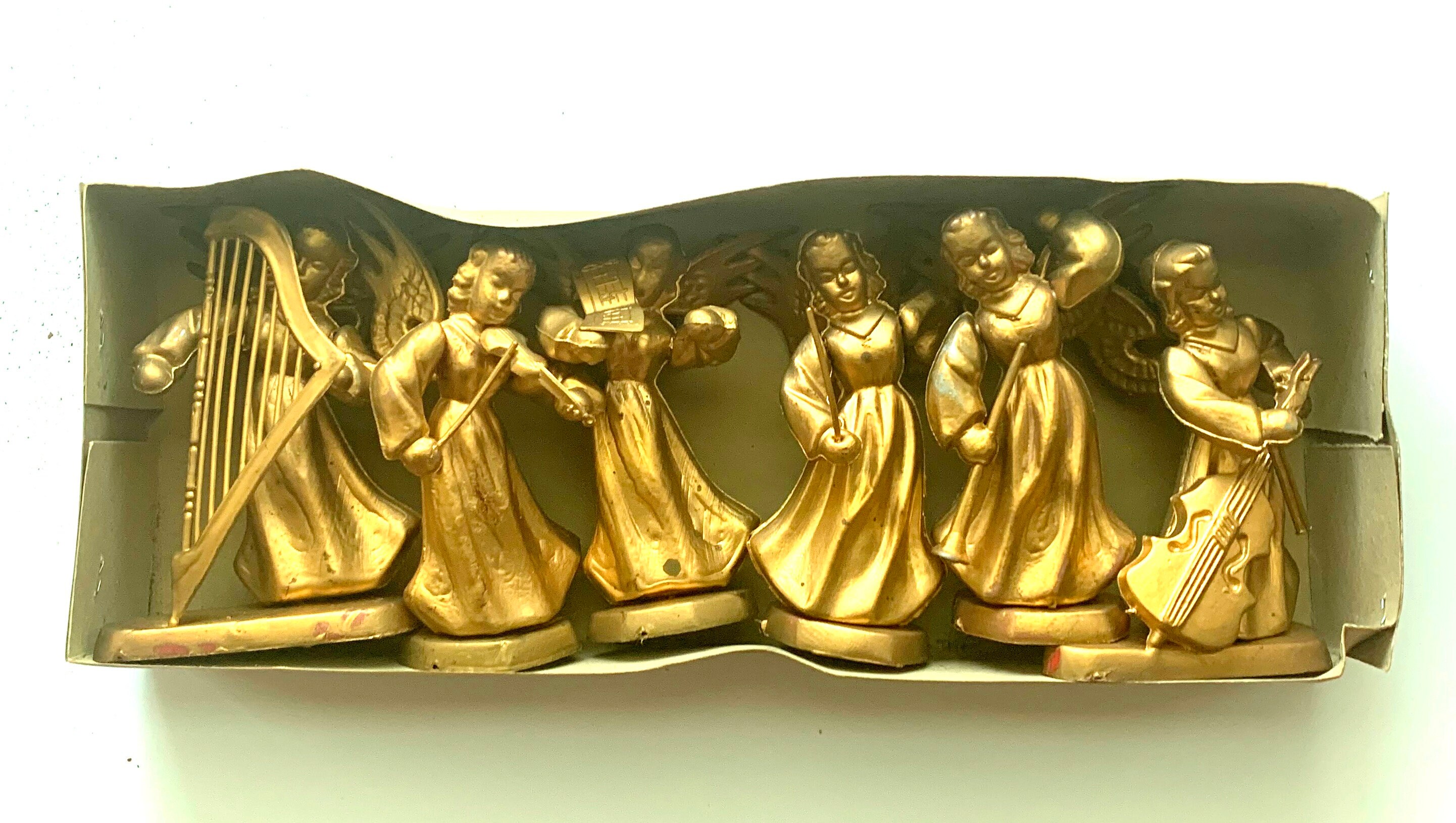 Six Piece Musical Angel Set Cherubim Ensemble Light Weight | Etsy