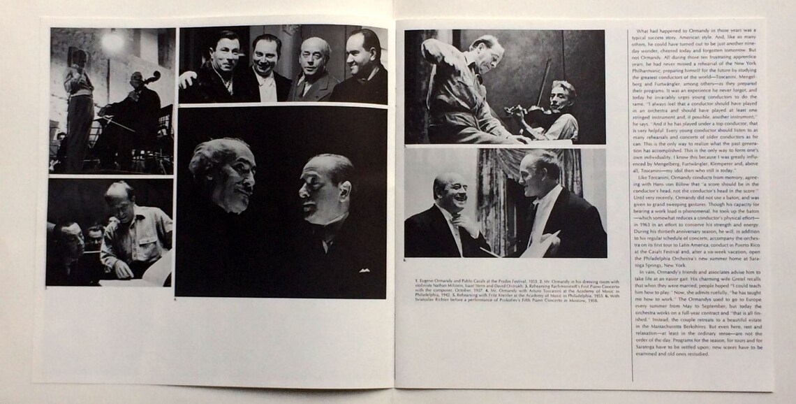 The Art of Eugene Ormandy Celebrating His 30th Anniversary | Etsy