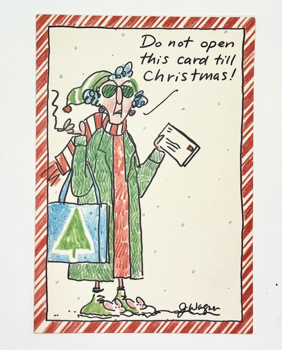 Maxine Christmas Cartoons