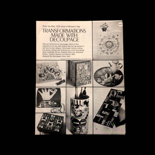 Transformation Magazine - Etsy