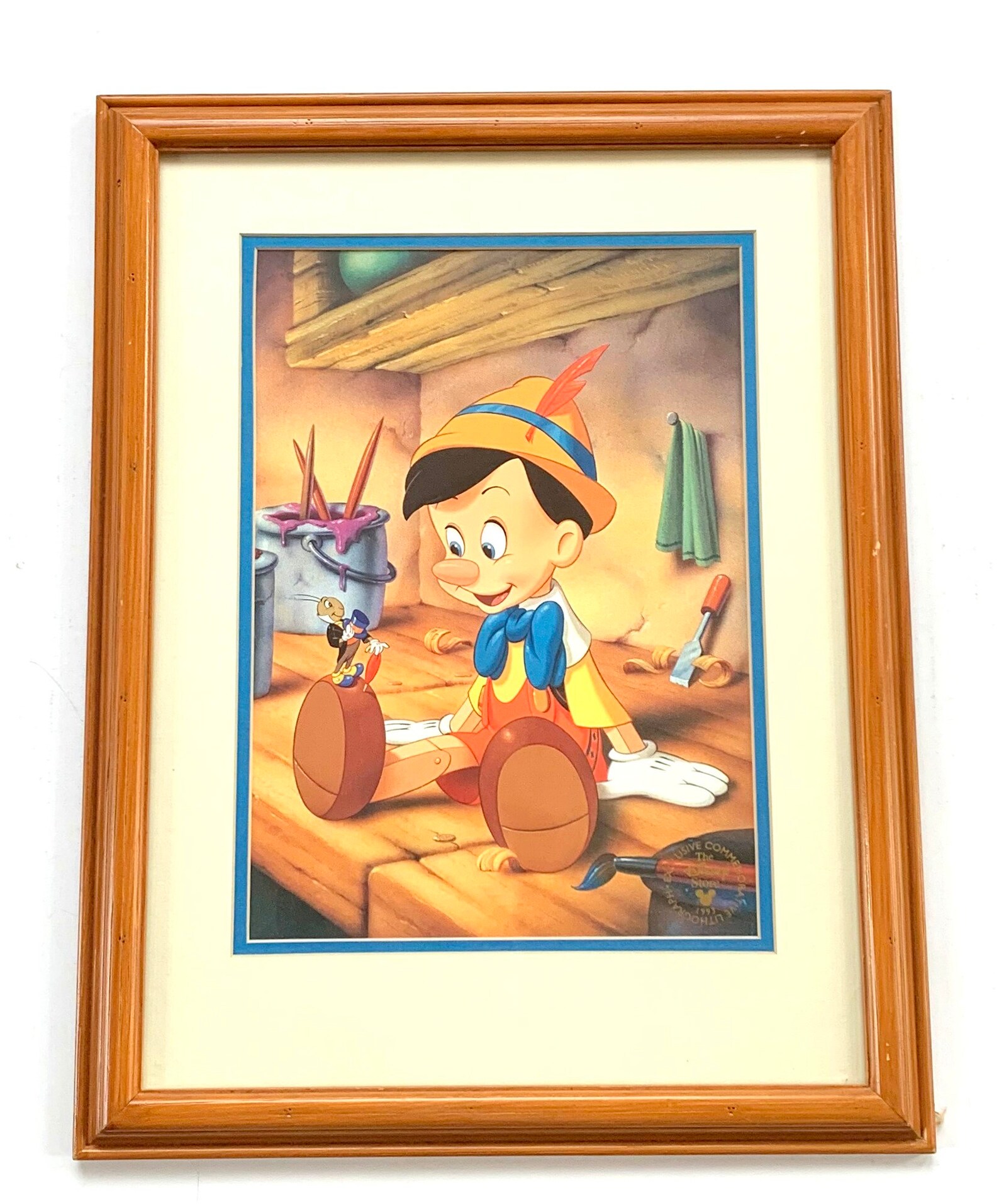 Pinocchio – Exclusive Framed Commemorative Lithograph – the Disney ...