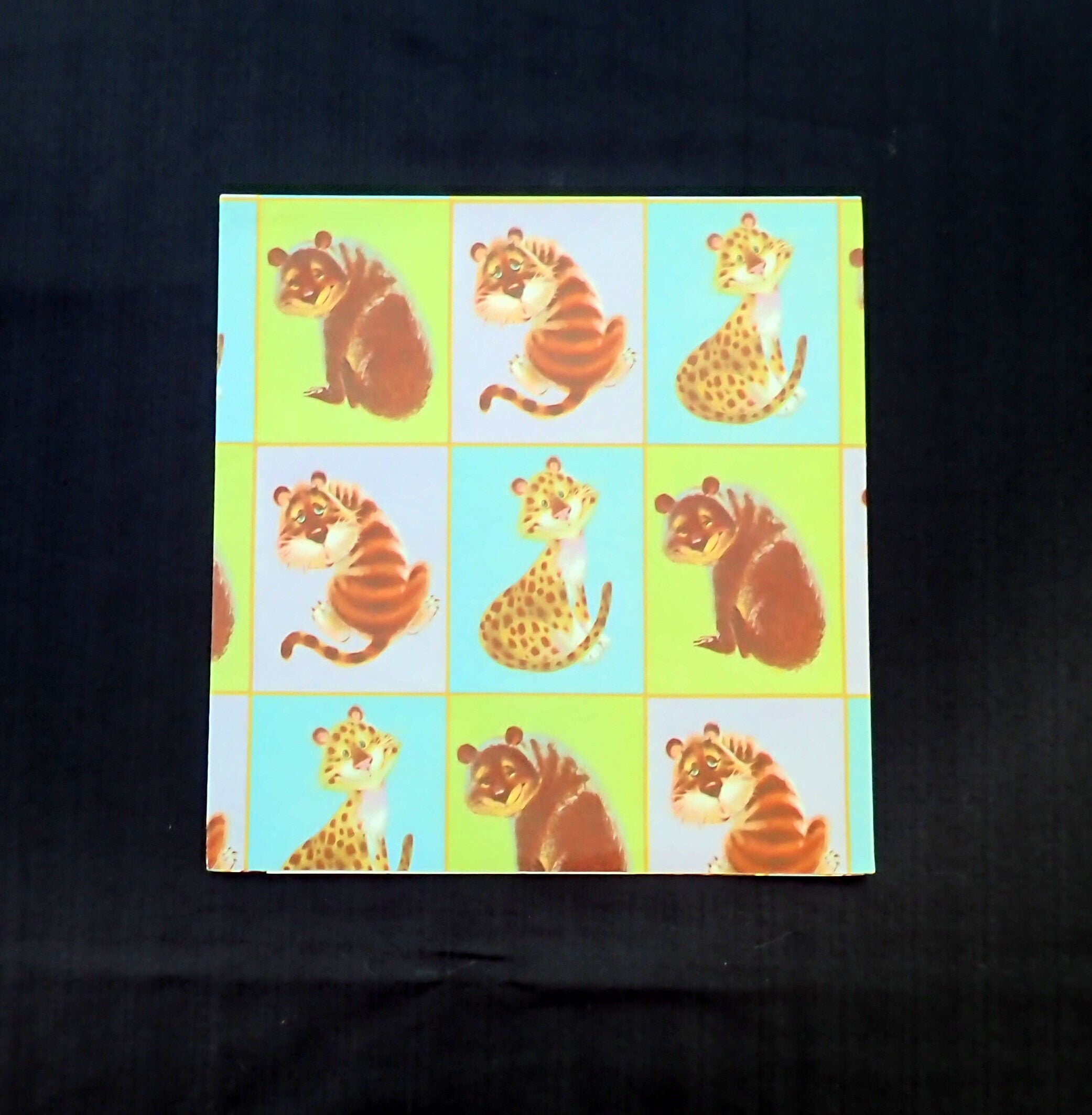 Playful Cats & Bear Wrapping Paper American Greetings | Etsy