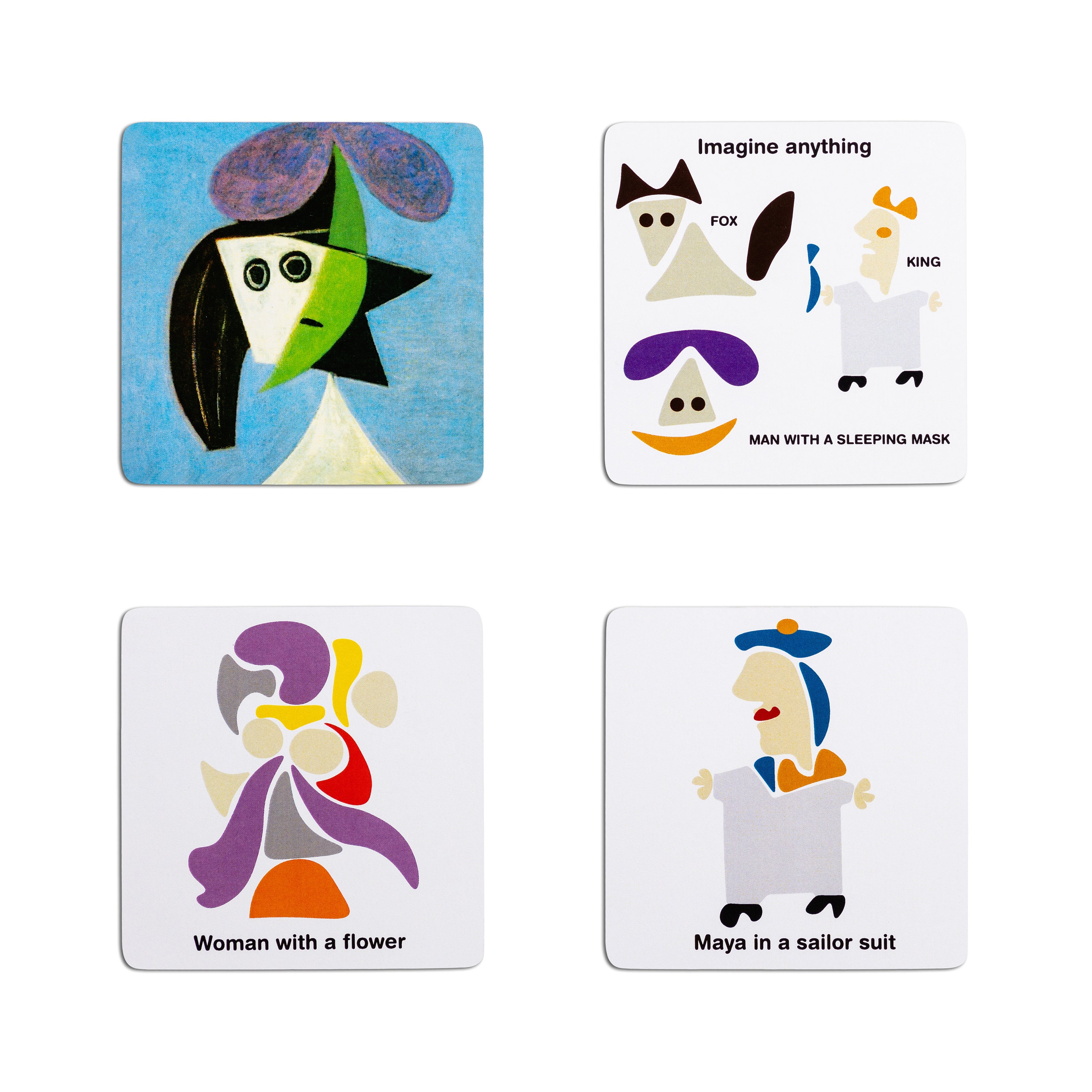 Picasso Inspired Puzzle: Abstract Shapes Art Set for Kids - Etsy