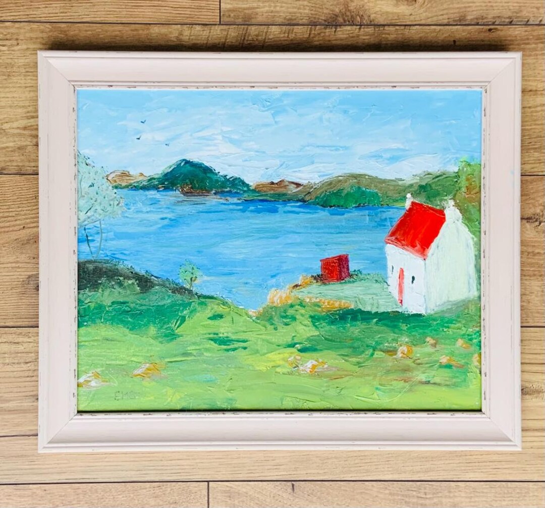Original Oil Painting, "highland Croft" - Etsy