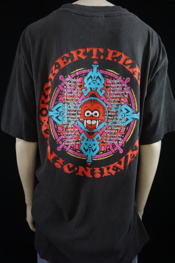 Vintage early 90’s Robert Plant Manic Nirvana concert… - Gem