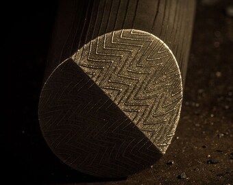 Reptilian Pattern Stainless Steel Damascus Rod - Etsy