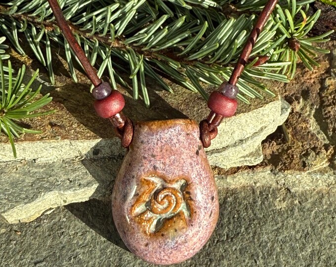 Aroma Therapy Necklace - Essential Oil Diffuser - Earthy Boho - Sea ...