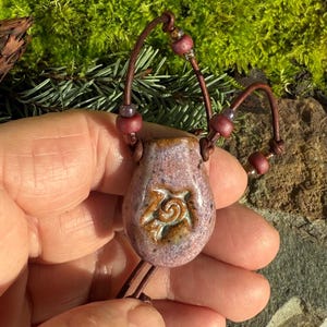 Aroma Therapy Necklace Essential Oil Diffuser Earthy Boho Sea Turtle ...