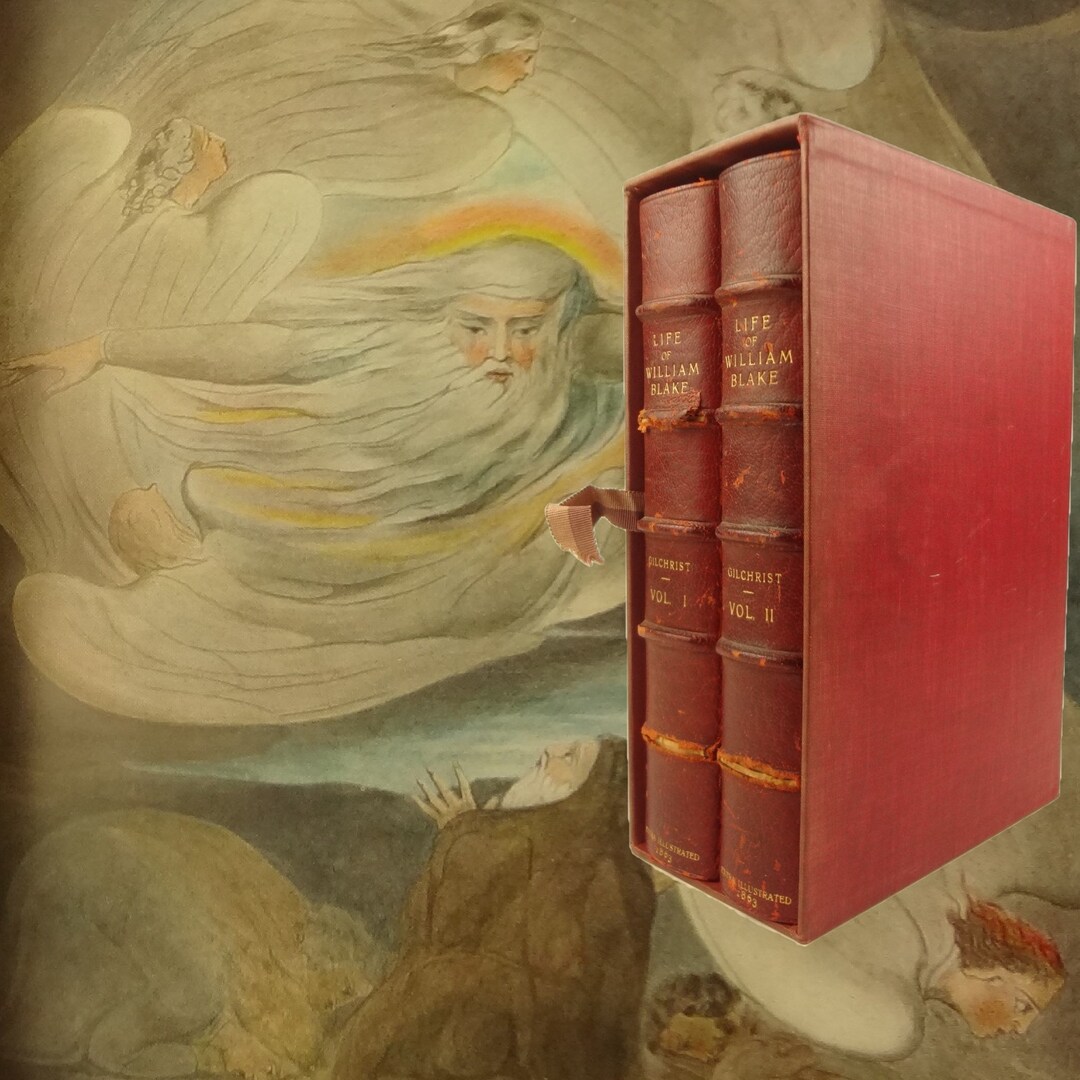 Extra-illustrated. 1863 Life of William Blake by Alexander Gilchrist - Etsy