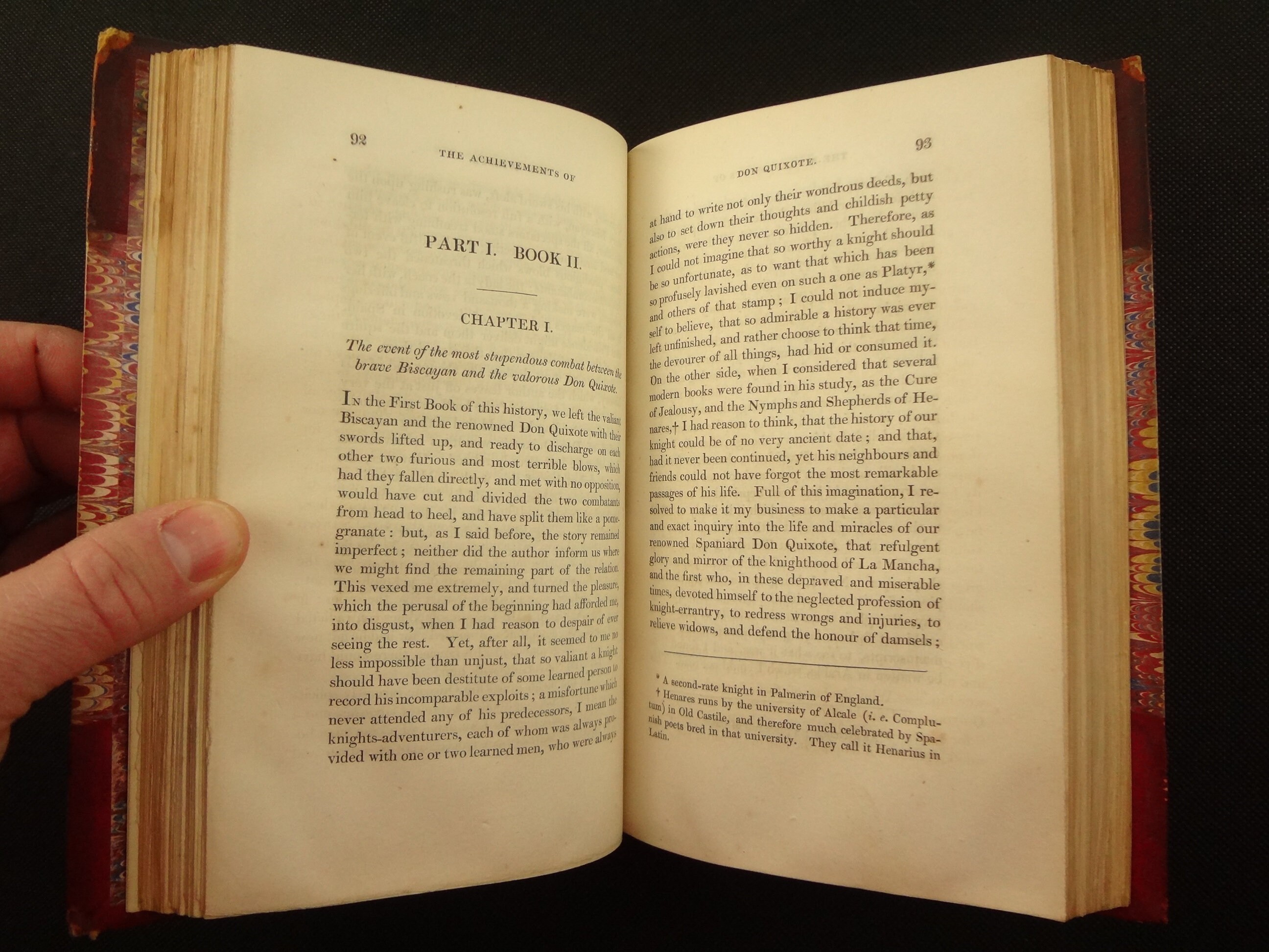 1822 Don Quixote, new edition with Copius Notes and Life of Author ...