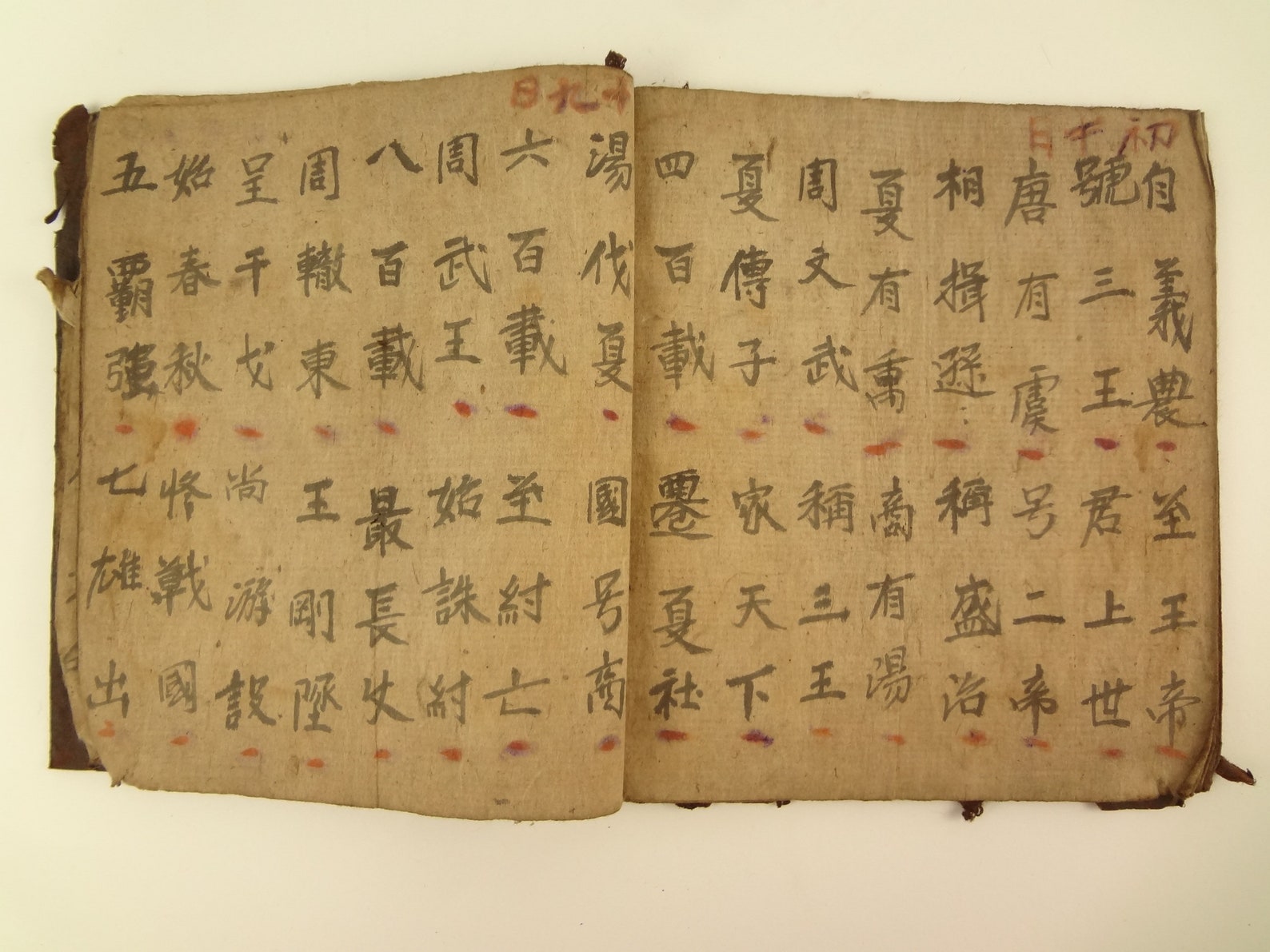 Three Character Classic (san Zi Jing) Manuscript, a Foundational ...