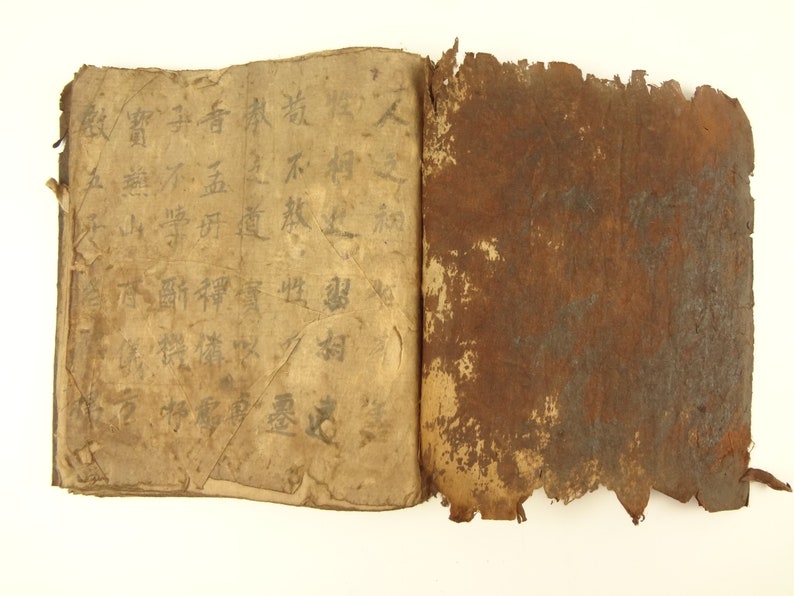 Three Character Classic (san Zi Jing) Manuscript, a Foundational ...