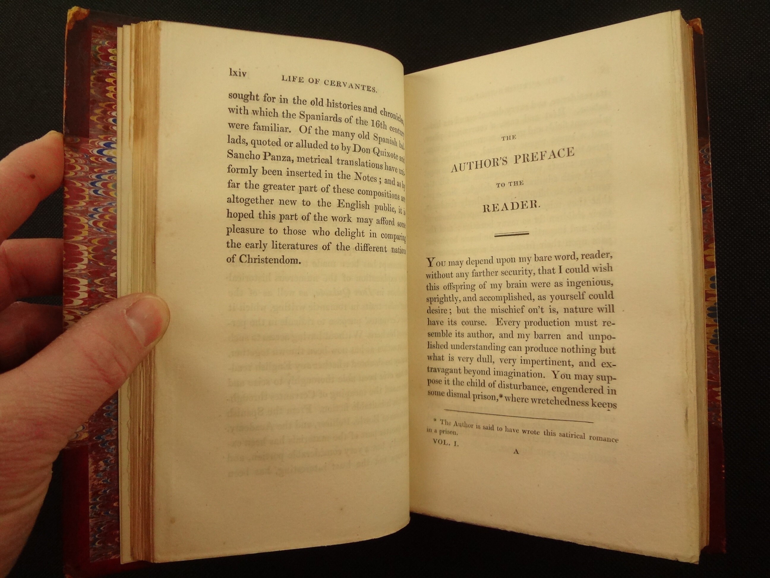 1822 Don Quixote, new edition with Copius Notes and Life of Author ...
