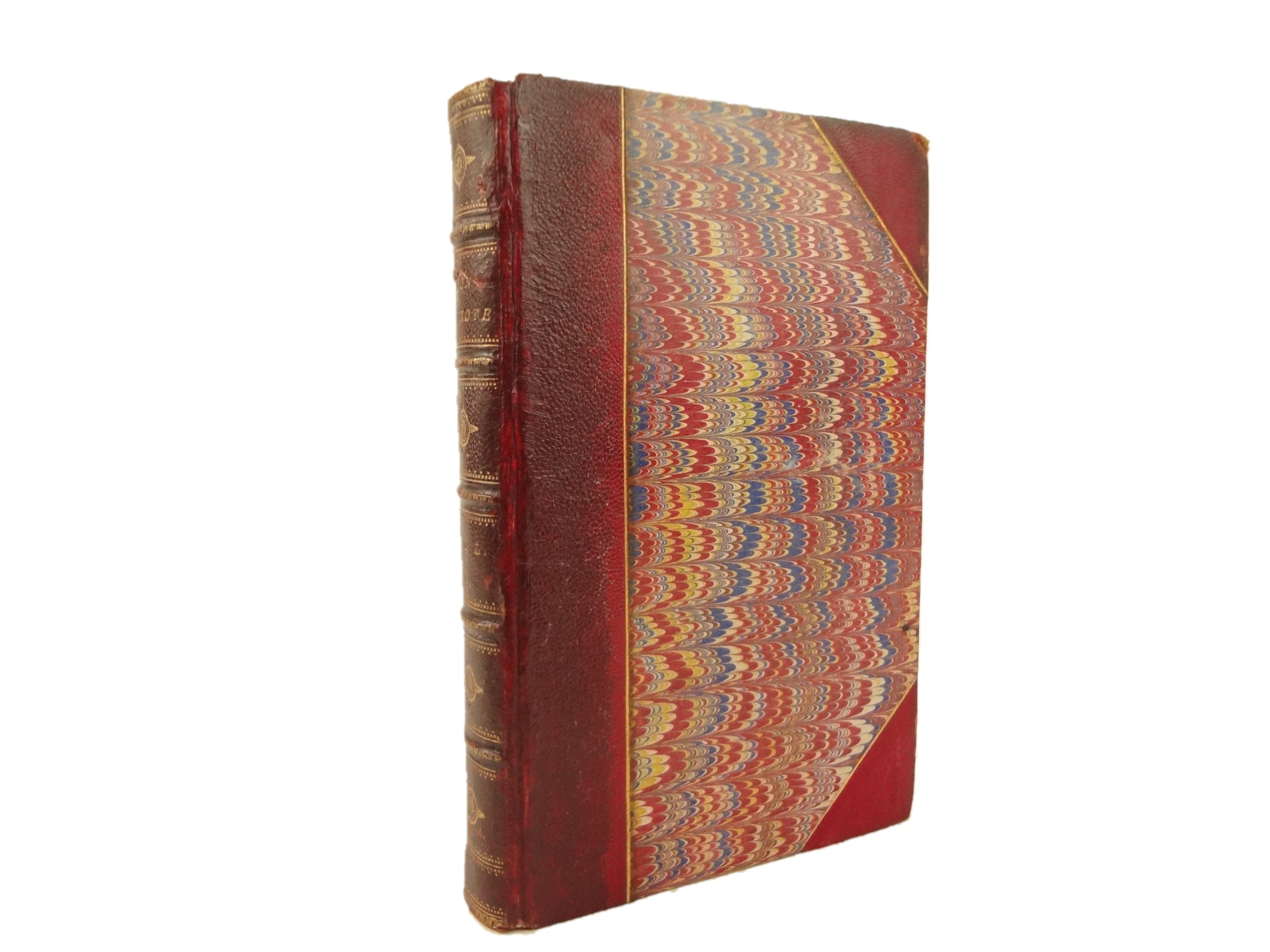 1822 Don Quixote, new edition with Copius Notes and Life of Author ...