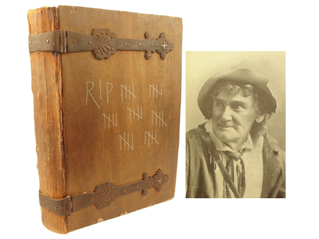 1895 Rip Van Winkle, Joseph Jefferson. Signed, Limited, First Edition ...