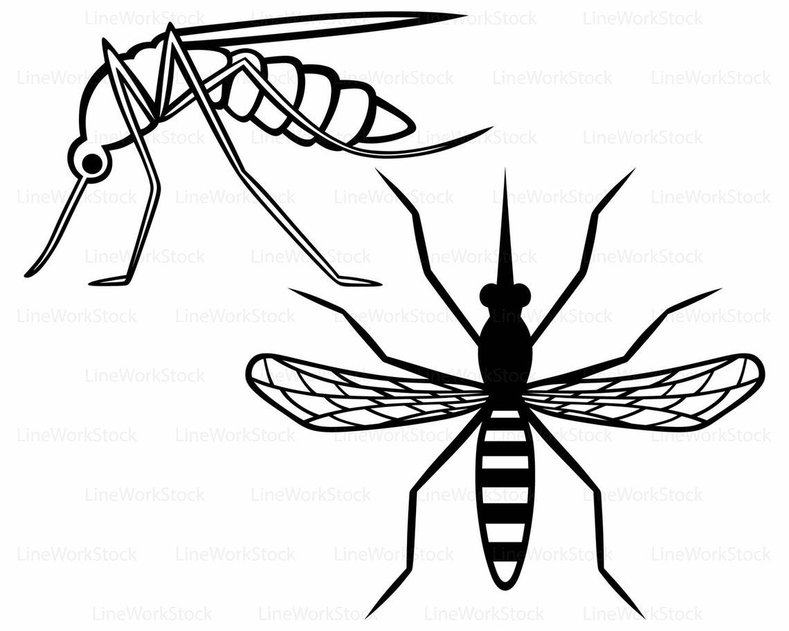 Mosquito Svg/mosquito Clipart/mosquito Svg/mosquito | Etsy