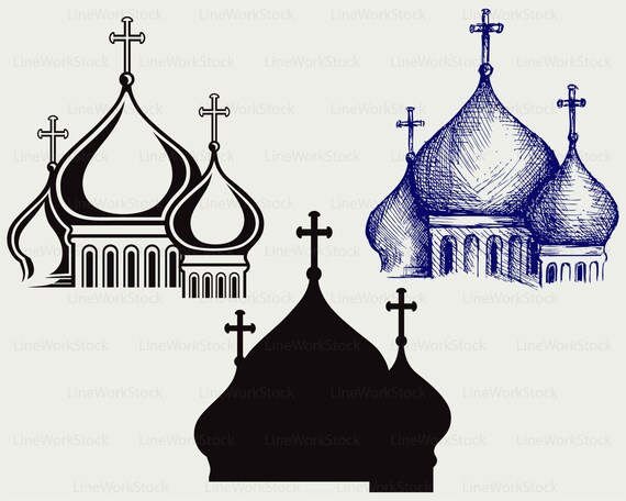 Orthodox Temple Svg/clipart/temple Svg/orthodox - Etsy