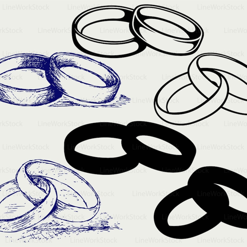 Silhouette Ring - Etsy