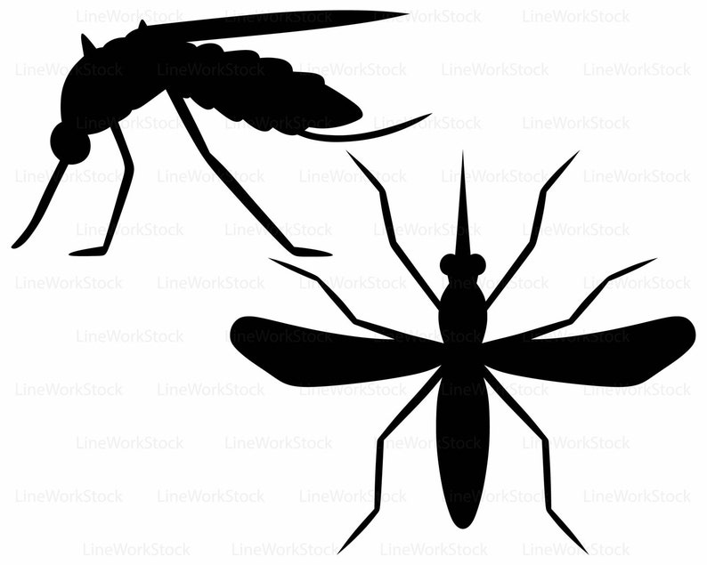 Mosquito Svg/mosquito Clipart/mosquito Svg/mosquito - Etsy
