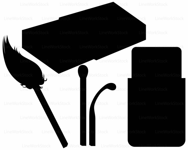 Matches Box Svg/clipart/matches Svg/box Silhouette/matches - Etsy