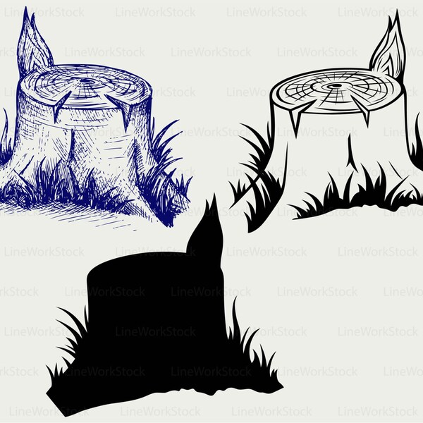Tree Stump - Etsy