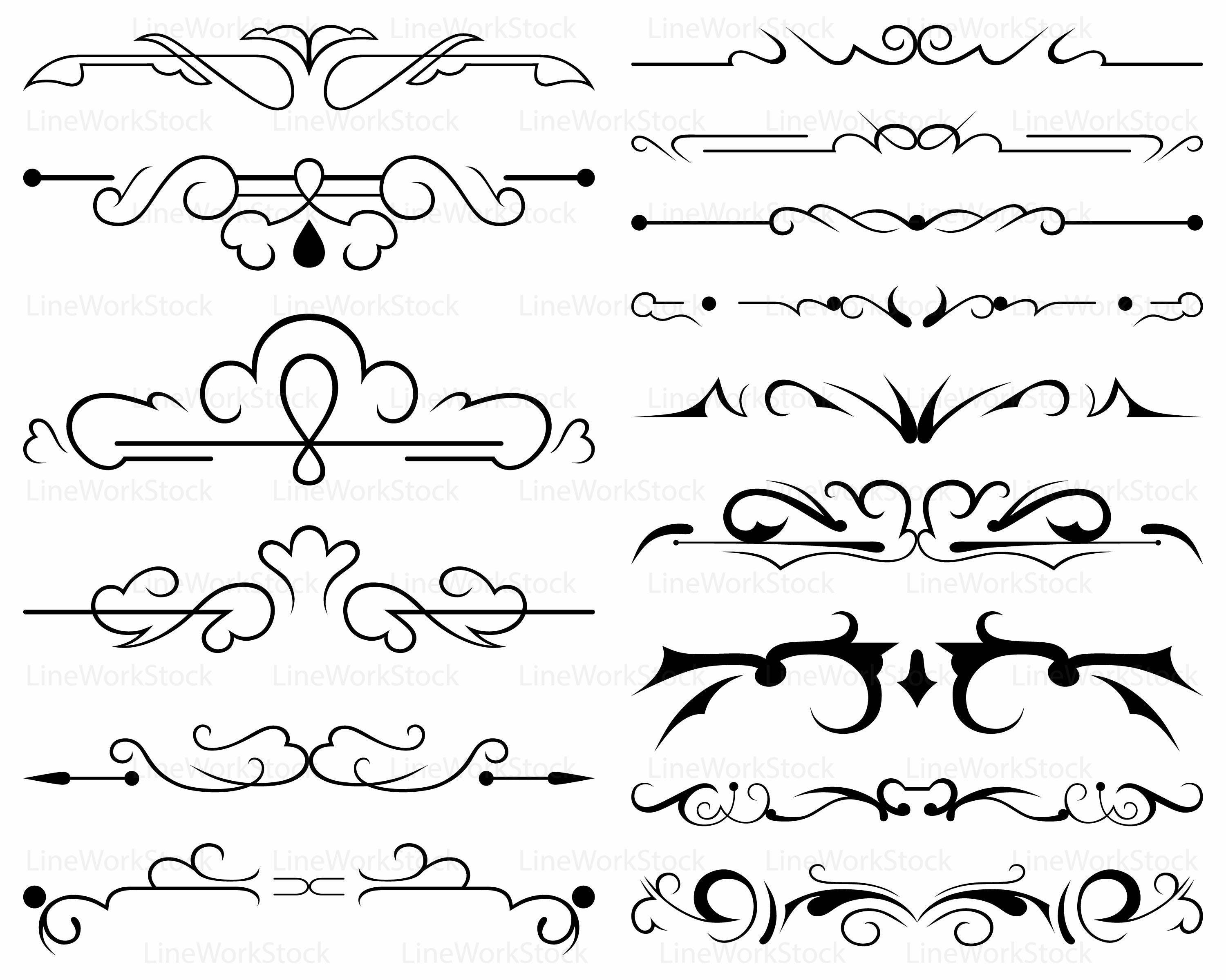 Swirl svg/scroll clipart/swirl svg/swirl silhouette/scroll | Etsy