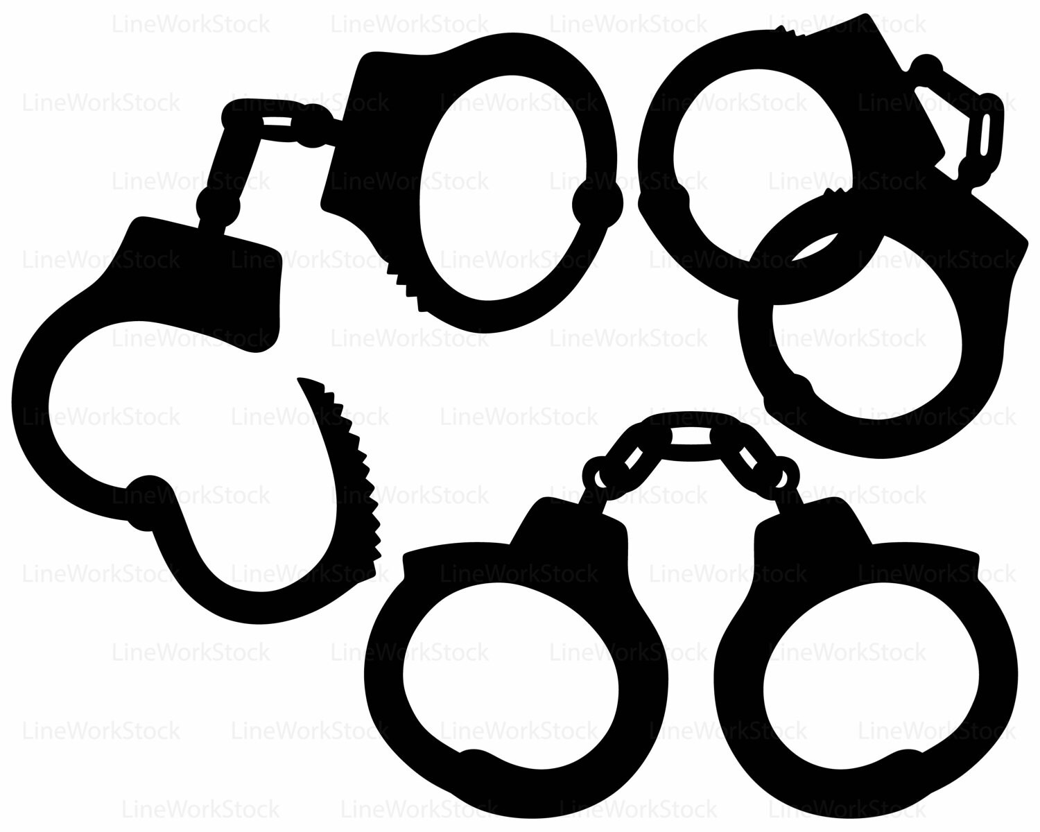 Handcuffs Svg/handcuffs Clipart/handcuffs Svg/handcuffs - Etsy Canada