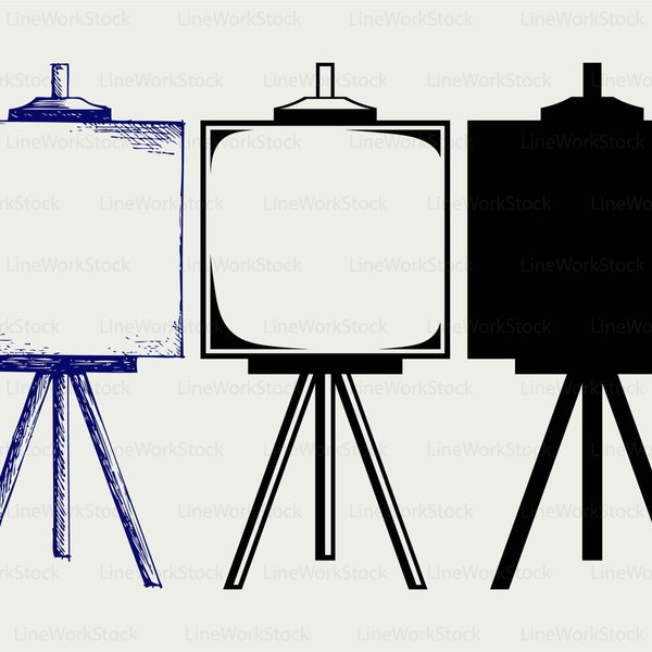 Easel Svg File - Etsy