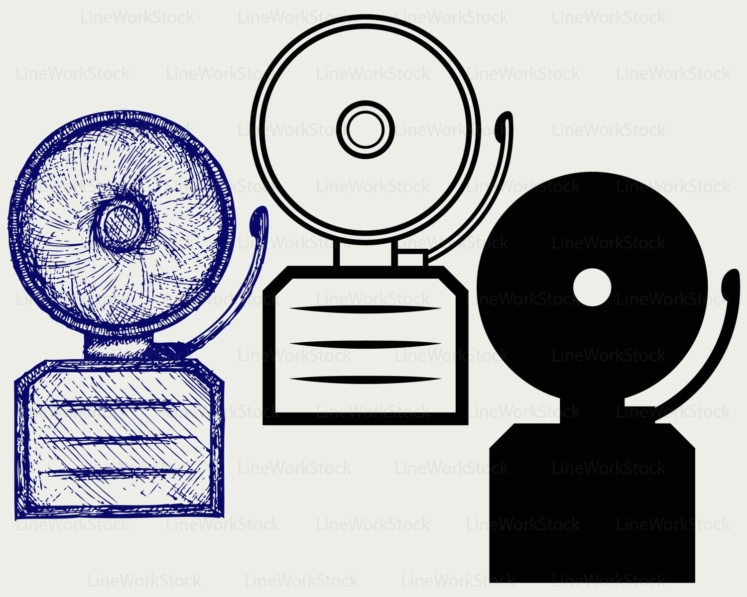 Alarm Bell Svg/clipart/alarm Bell Svg/alarm Silhouette/alarm | Etsy UK