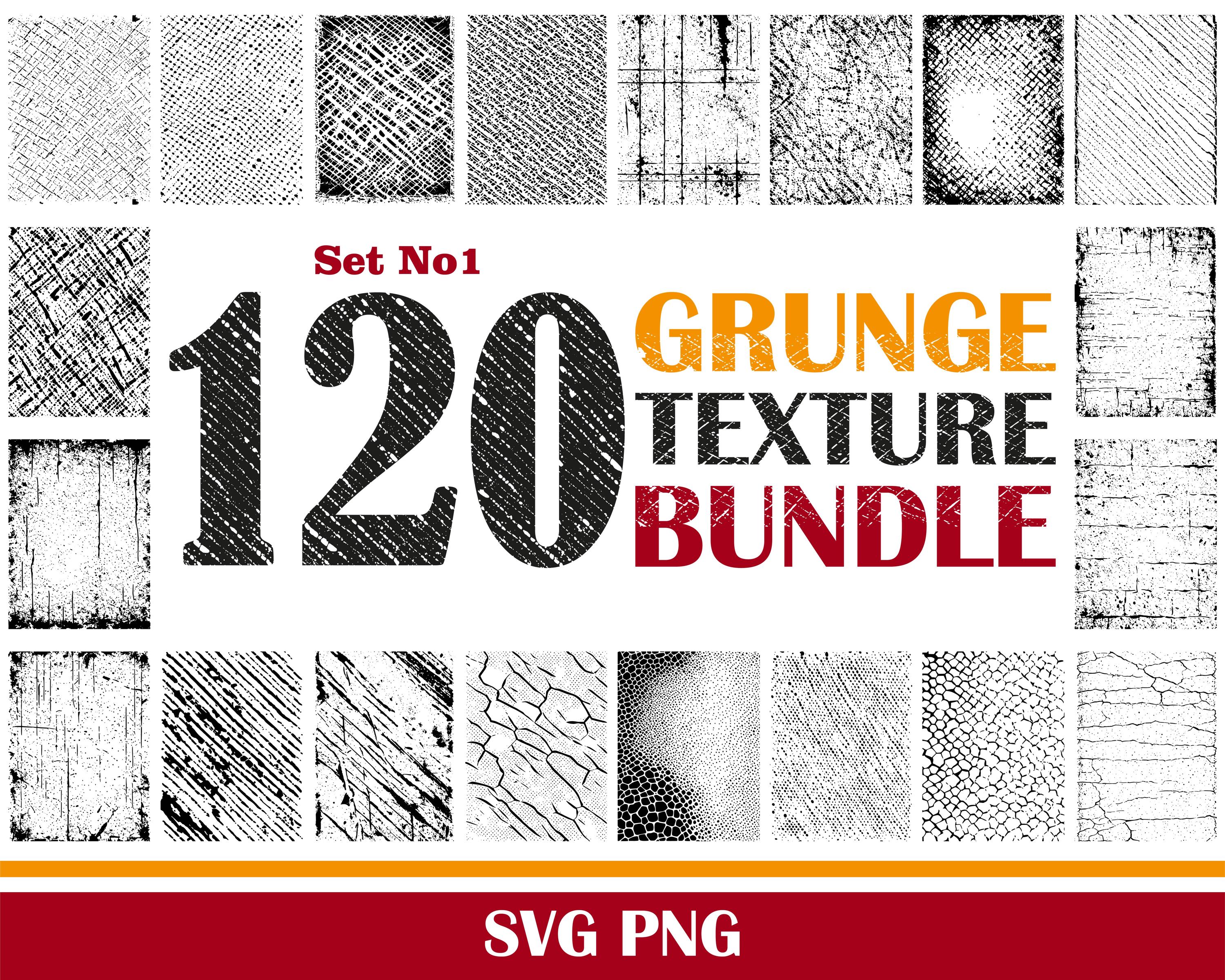 120 Grunge Distressed Texture SVG PNG, Grunge Background Svg ...