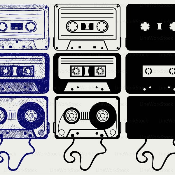 Cassette Die Cut - Etsy