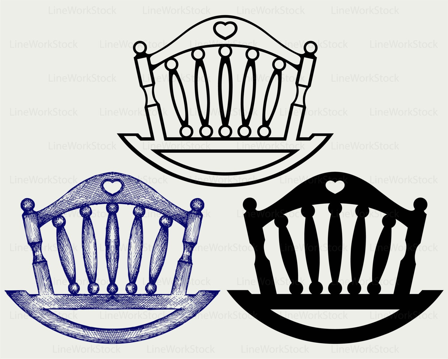 Cradle Svg/cradle Clipart/cradle Svg/cradle Silhouette/cradle | Etsy ...