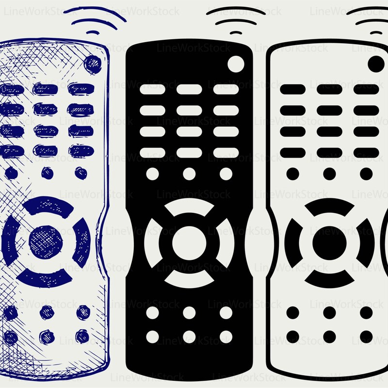 Remote Control Svg - Etsy
