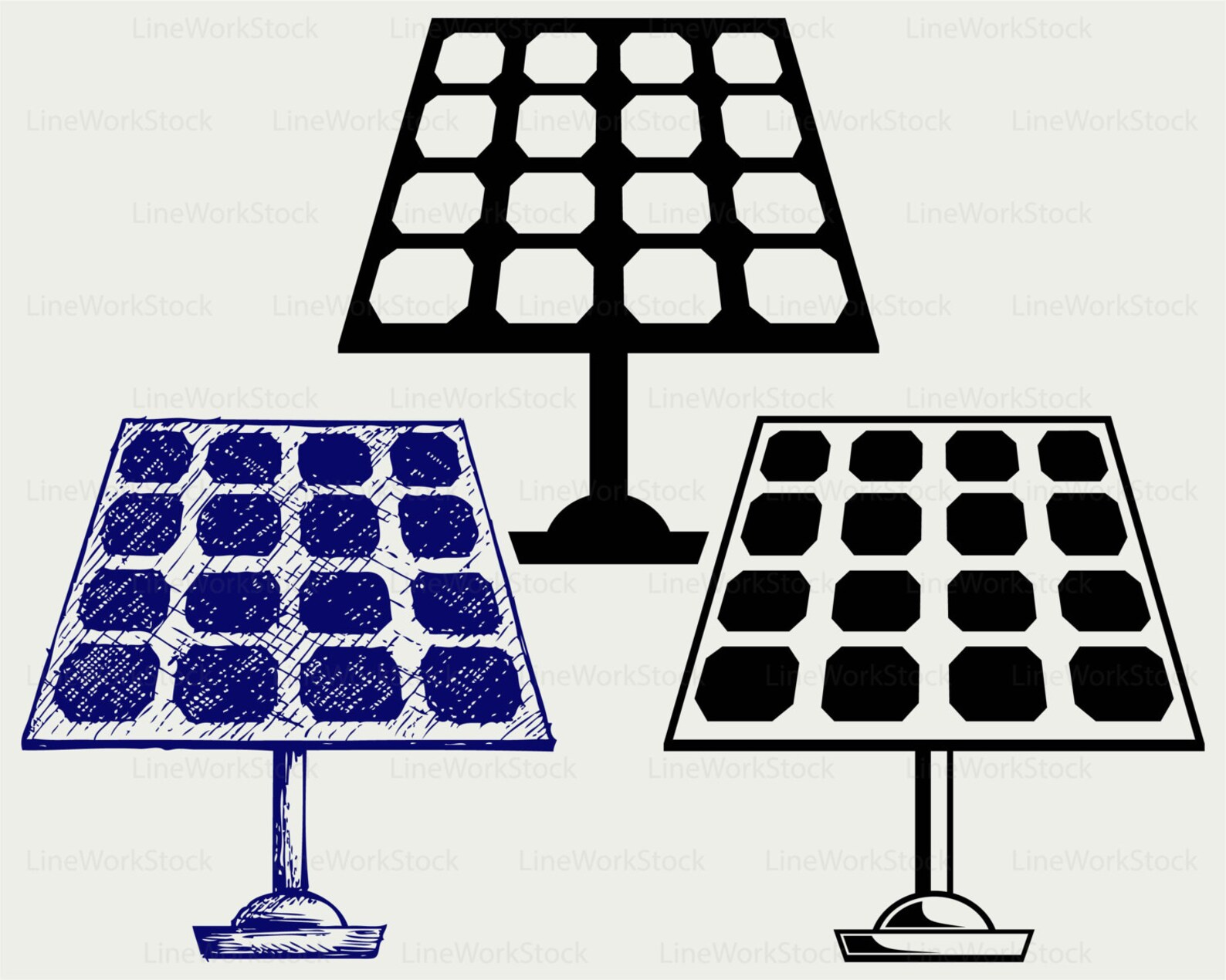 Solar Panel Svg/solar Panel Clipart/svg/solar Panel - Etsy