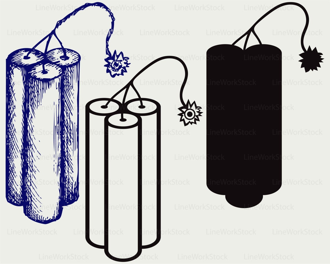 Dynamite Svg/dynamite Clipart/dynamite Svg/dynamite Silhouette/dynamite ...
