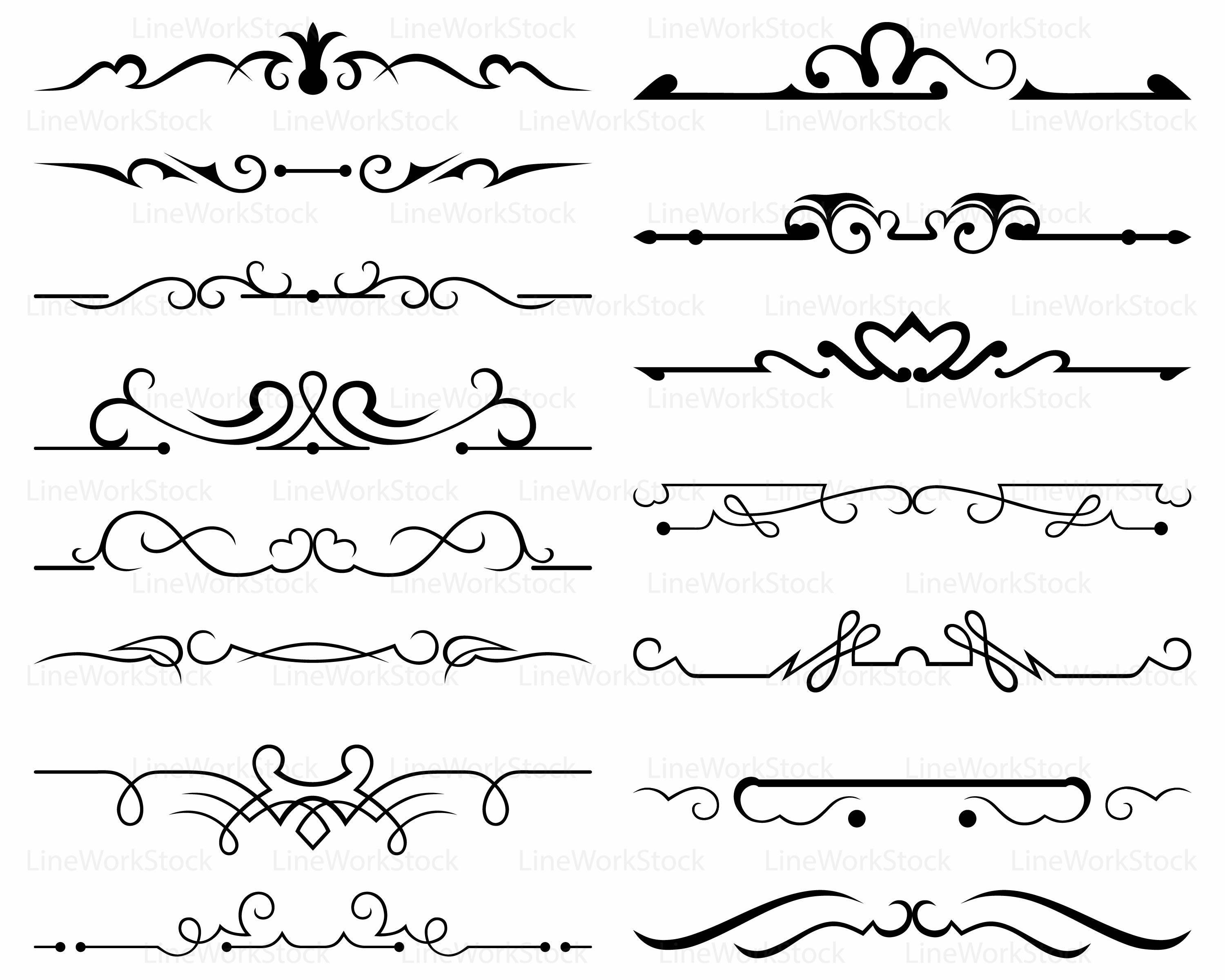 Vertical Scroll Clip Art