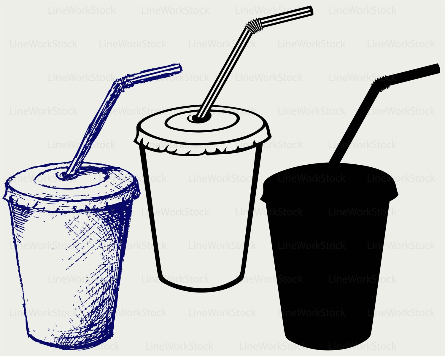 Soda Fountain Pop Clipart