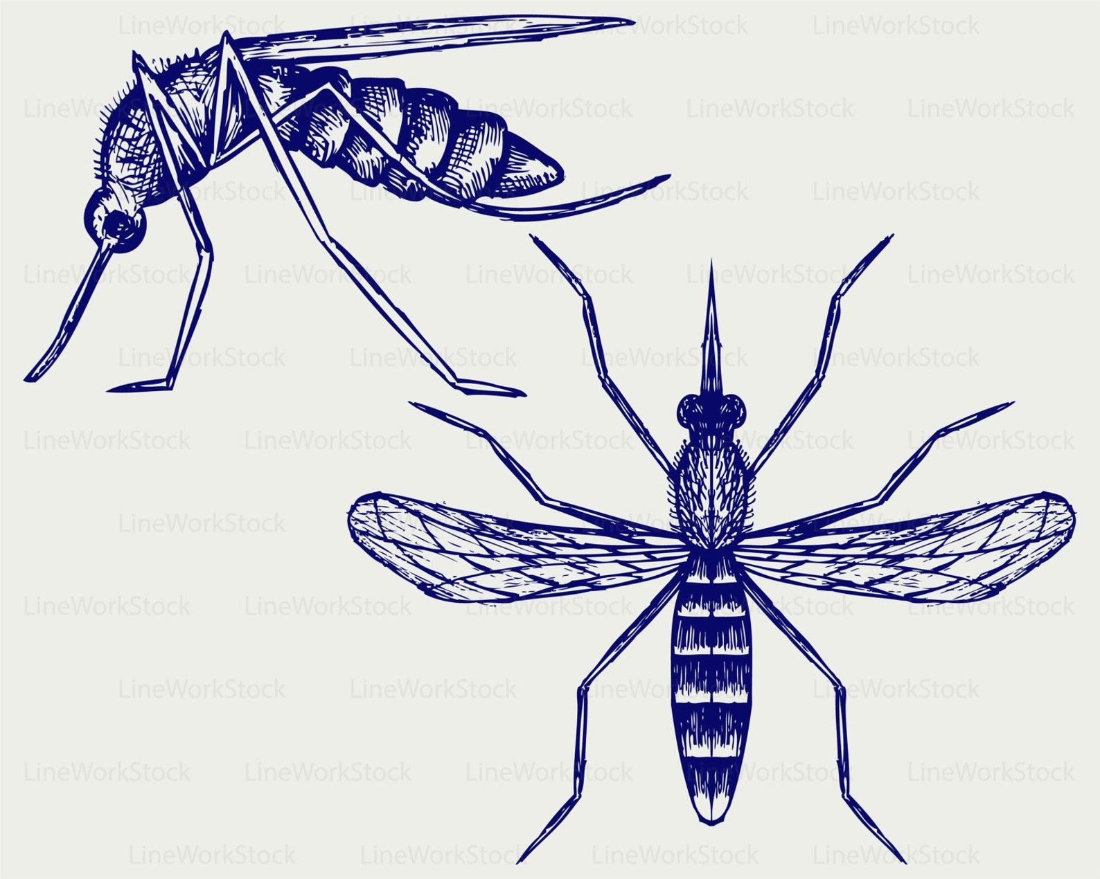 Mosquito Svg/mosquito Clipart/mosquito Svg/mosquito - Etsy
