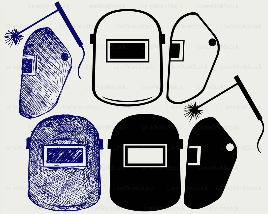 Welding Mask Helmet Svg/welding Mask Clipart/welding Helmet Svg ...