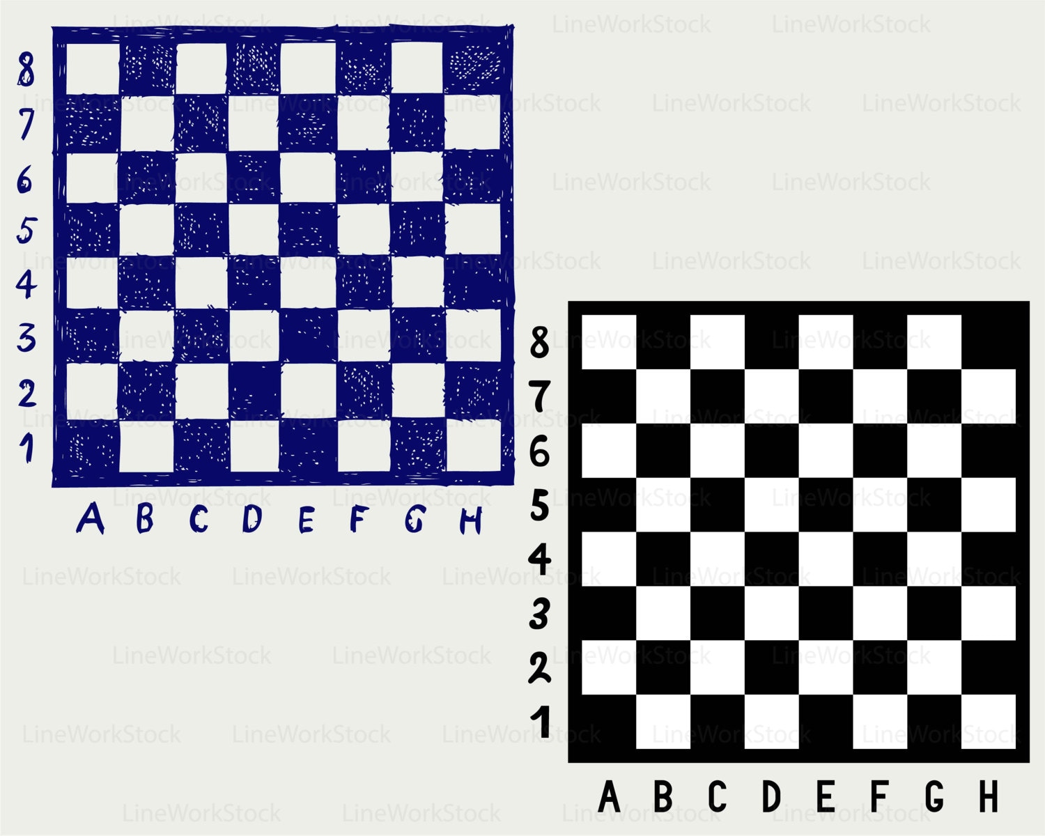 Chess Board Svg/chess Board Clipart/chess Svg/chess | Etsy