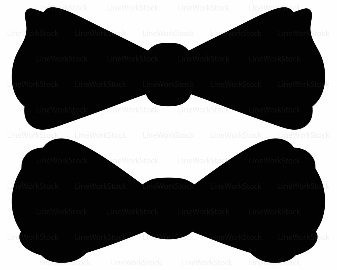 Bow-tie Svg/bow Tie Clipart/bow Tie Svg/bow-tie Silhouette/bow - Etsy
