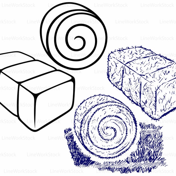 Hay Svg - Etsy