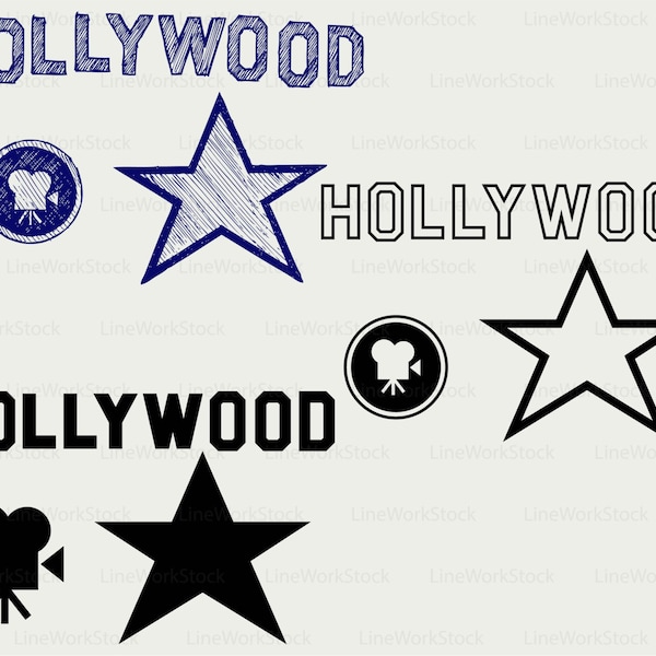 Movie Star Hollywood - Etsy