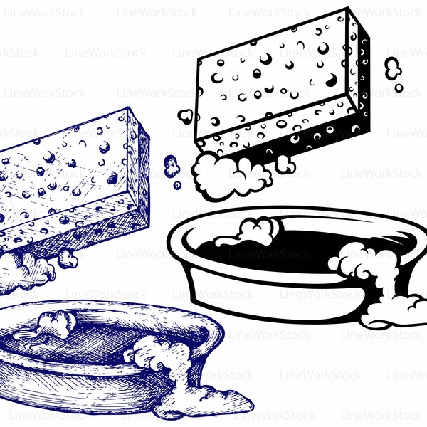 Sponge Svg - Etsy
