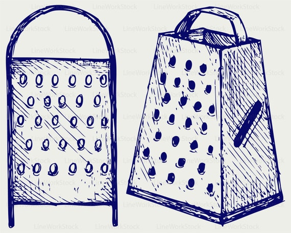 Cheese Grater Silhouette