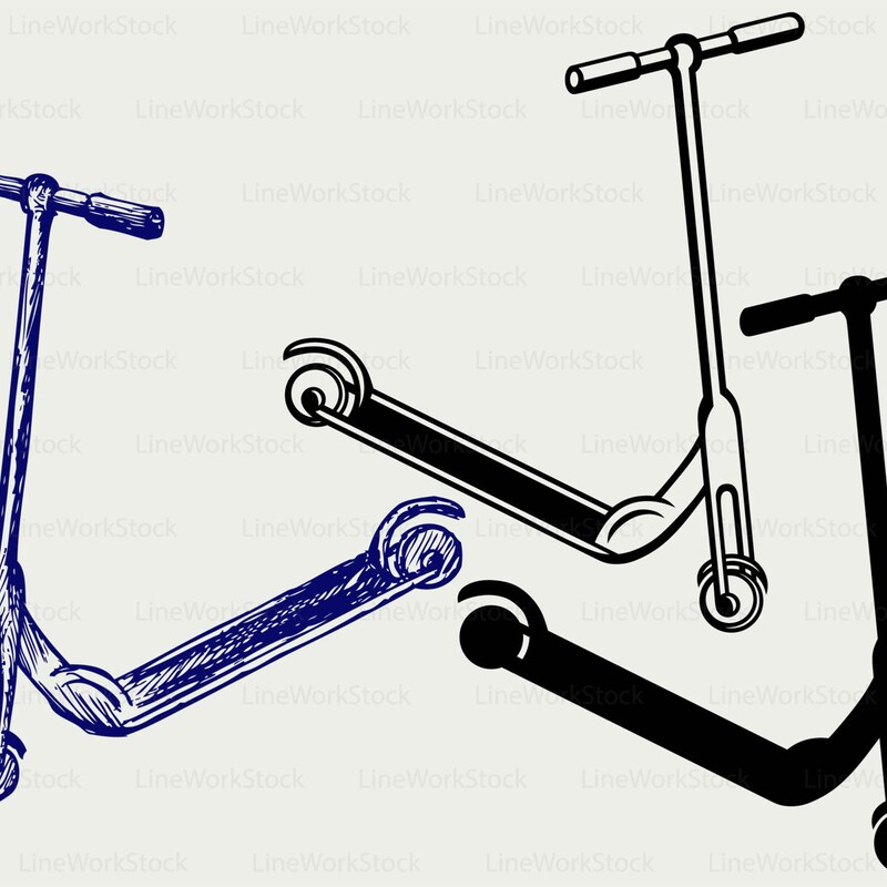 Scooter Svg - Etsy