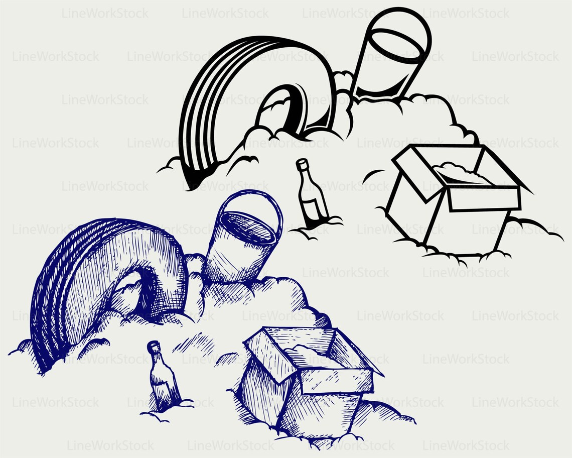 Dump Garbage Svg/dump Clipart/dump Svg/dump Silhouette/dump - Etsy