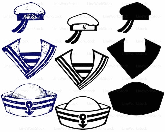 Sailor Cap Clip Art