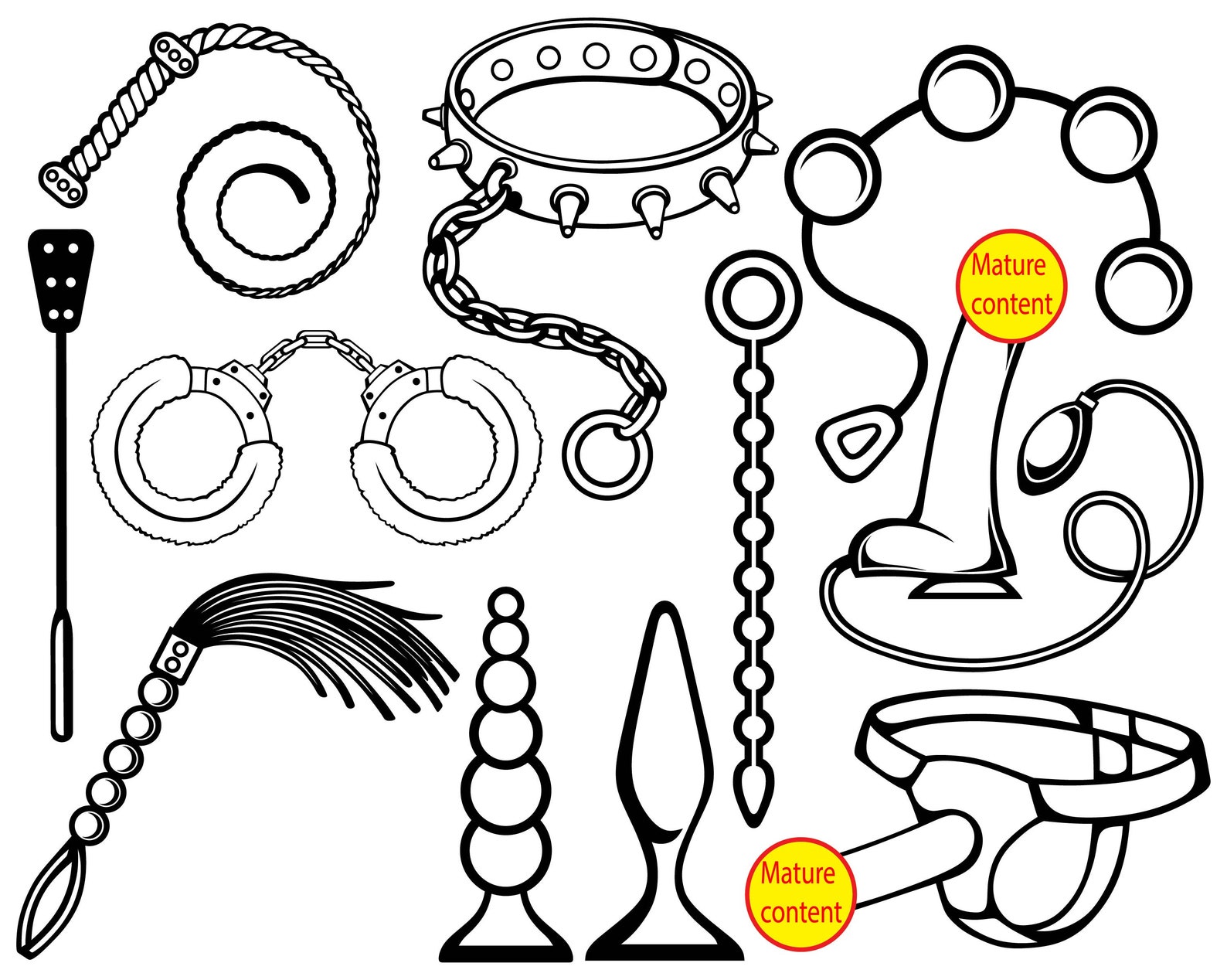 Intimate Toy Svg/dildo Clipart/dildo Svg/plug Silhouette/sex - Etsy Canada