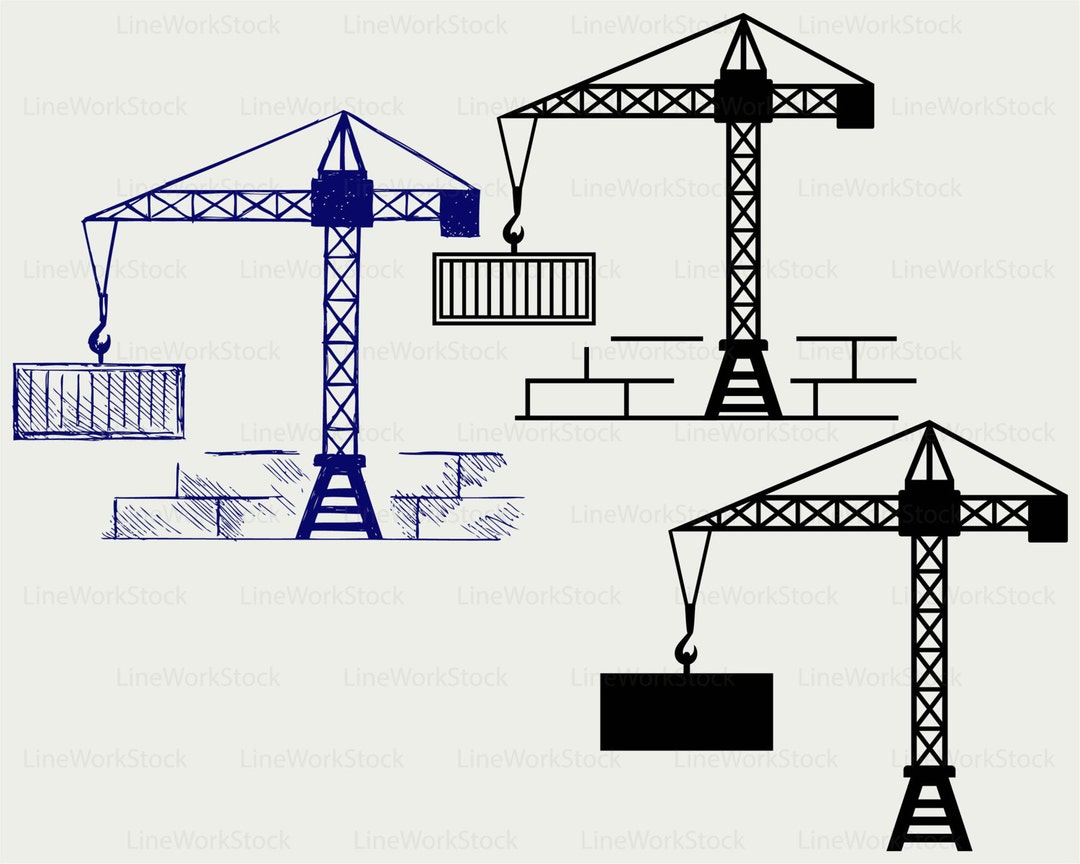 Crane Svg/crane Clipart/crane Svg/crane Silhouette/crane - Etsy